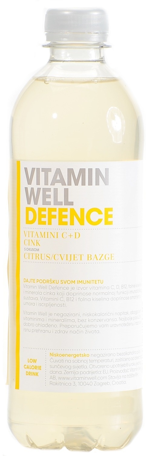 VITAMIN WELL Defence voda 0,5l - Cjenoteka