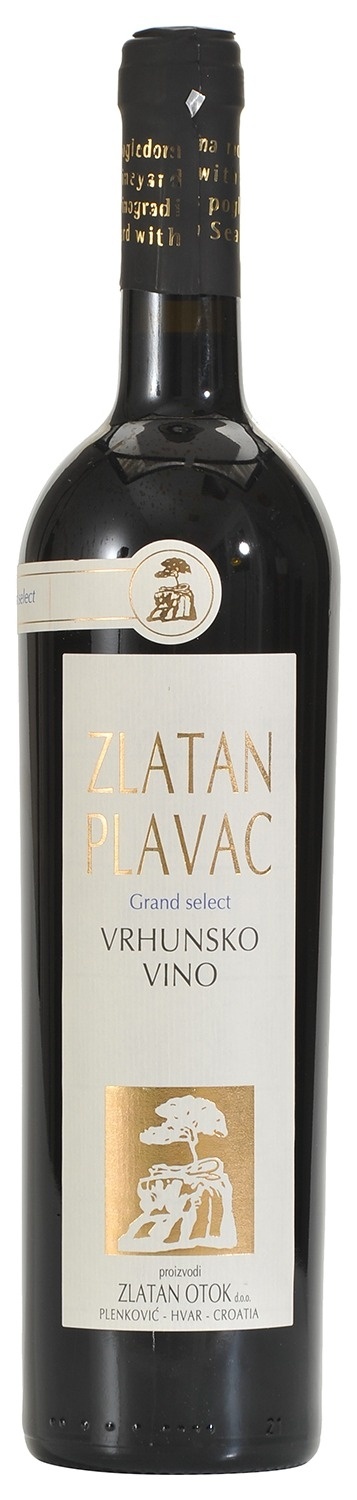 ZLATAN PLAVAC Grand Select Vrhunsko vino 0,75l - Cjenoteka