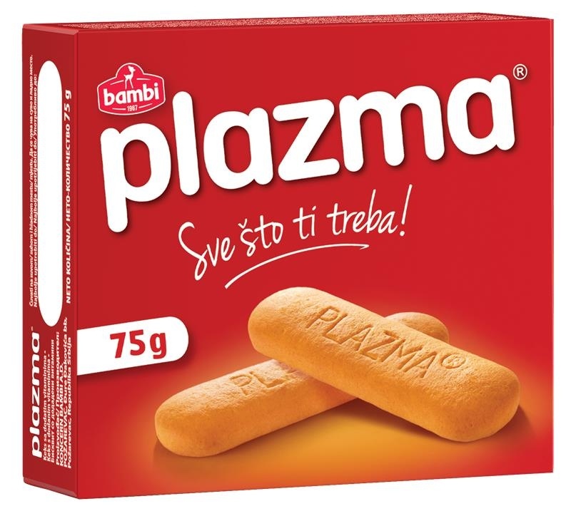 Keks Bambi PLAZMA 75g - Cjenoteka