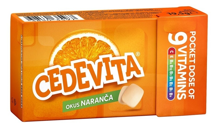 CEDEVITA naranča bomboni 19,5g - Cjenoteka