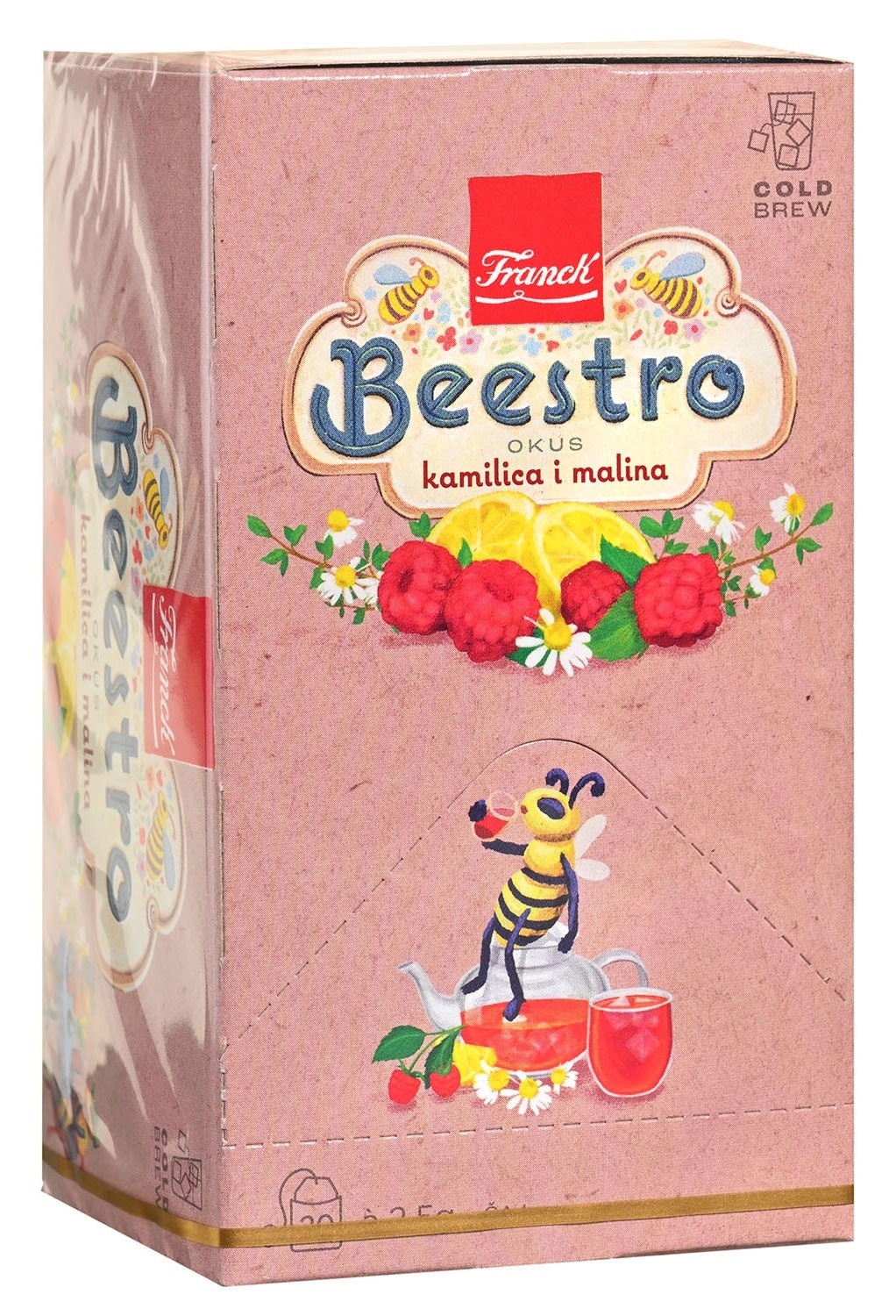 FRANCK Beestro kamilica i malina čaj 50g - Cjenoteka