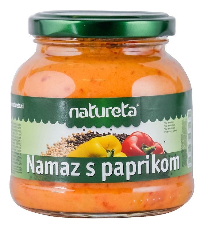 NATURETA namaz s paprikom 290g - Cjenoteka