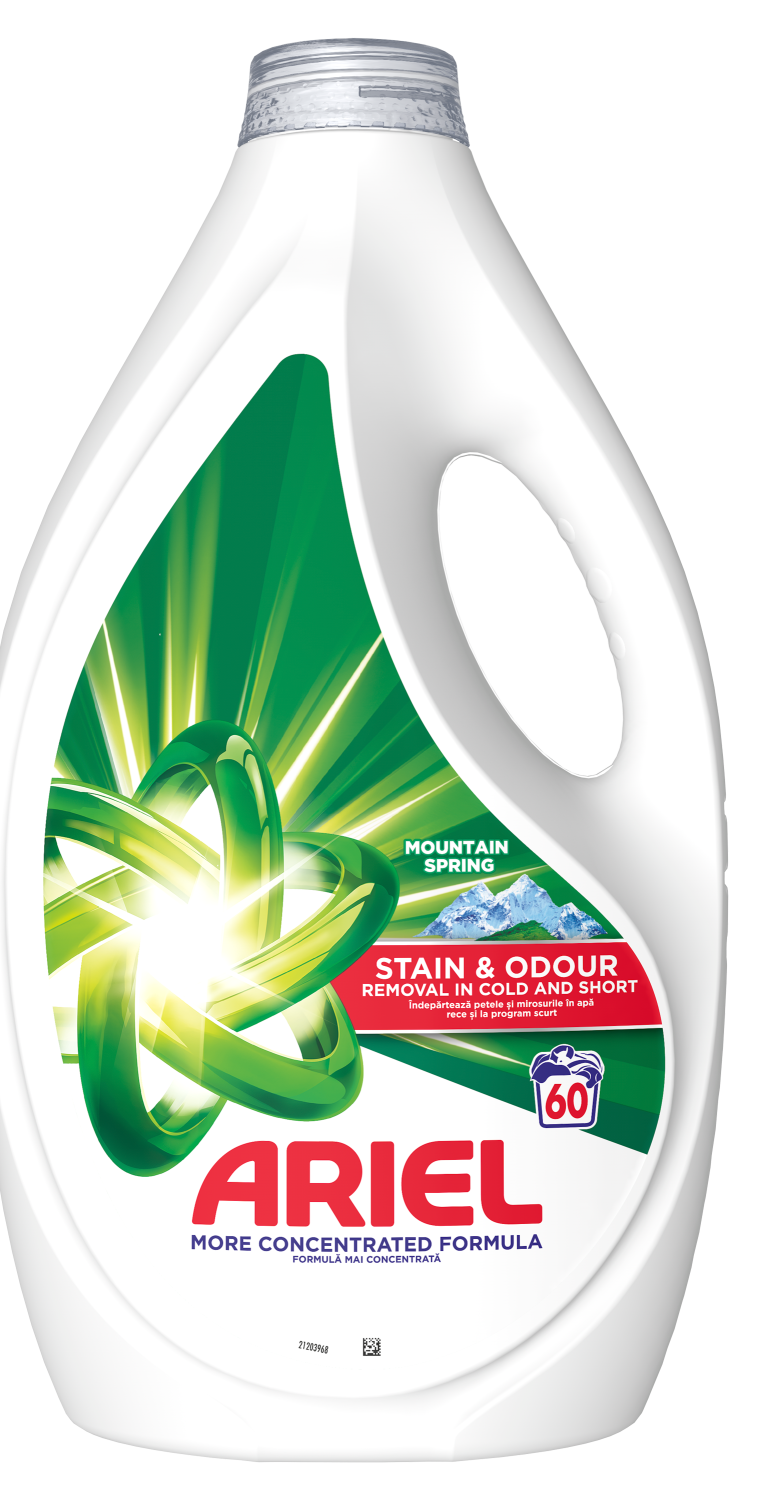ARIEL Mountain spring tekući deterdžent 60 pranja (2,7l) - Cjenoteka