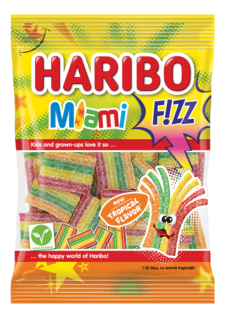 Gumeni bomboni HARIBO Miami fizz 85g - Cjenoteka